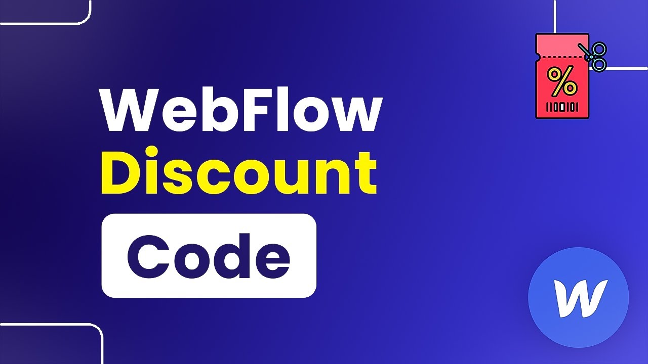 Webflow Discount Code (Get Your Webflow Discount) - YouTube