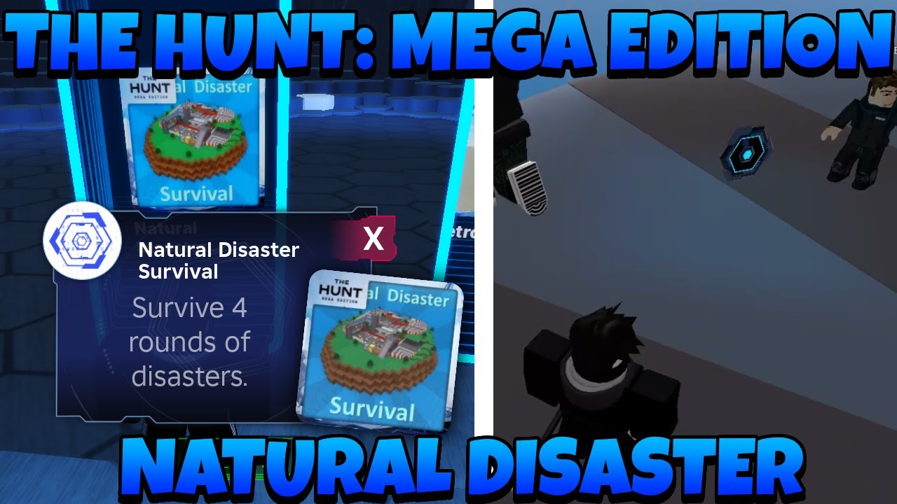 The Hunt: Mega Edition | Natural Disaster Survival | Roblox - YouTube