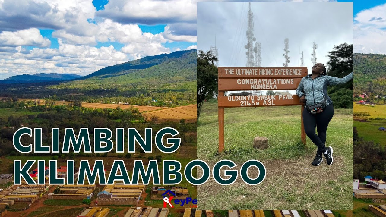 Hiking at Kilimambogo! - YouTube