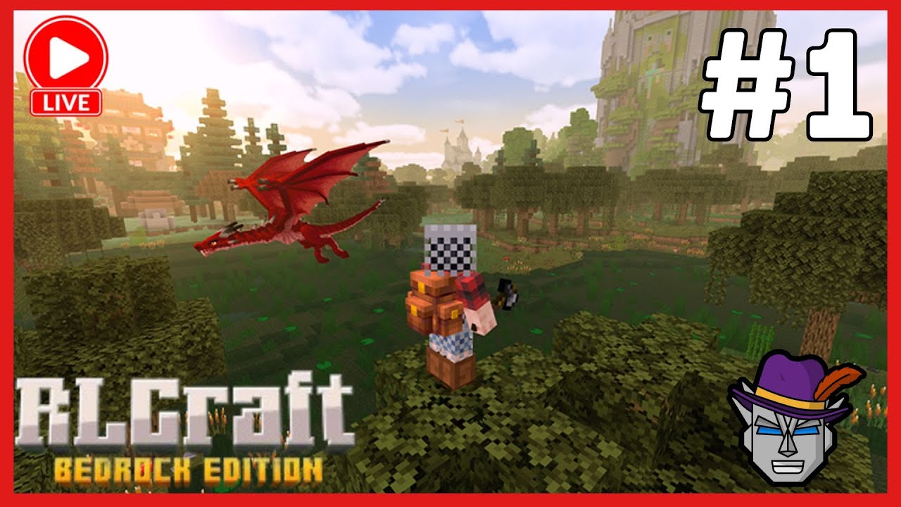 RLCraft (Minecraft) | Live Stream (EP01) - YouTube