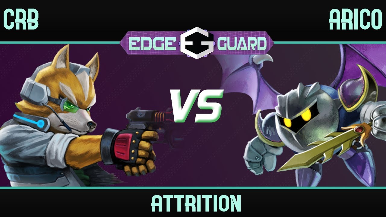 EGL | CRB (Fox, Wolf) vs EGL | arico (Meta Knight, Mii Brawler) - Edge ...