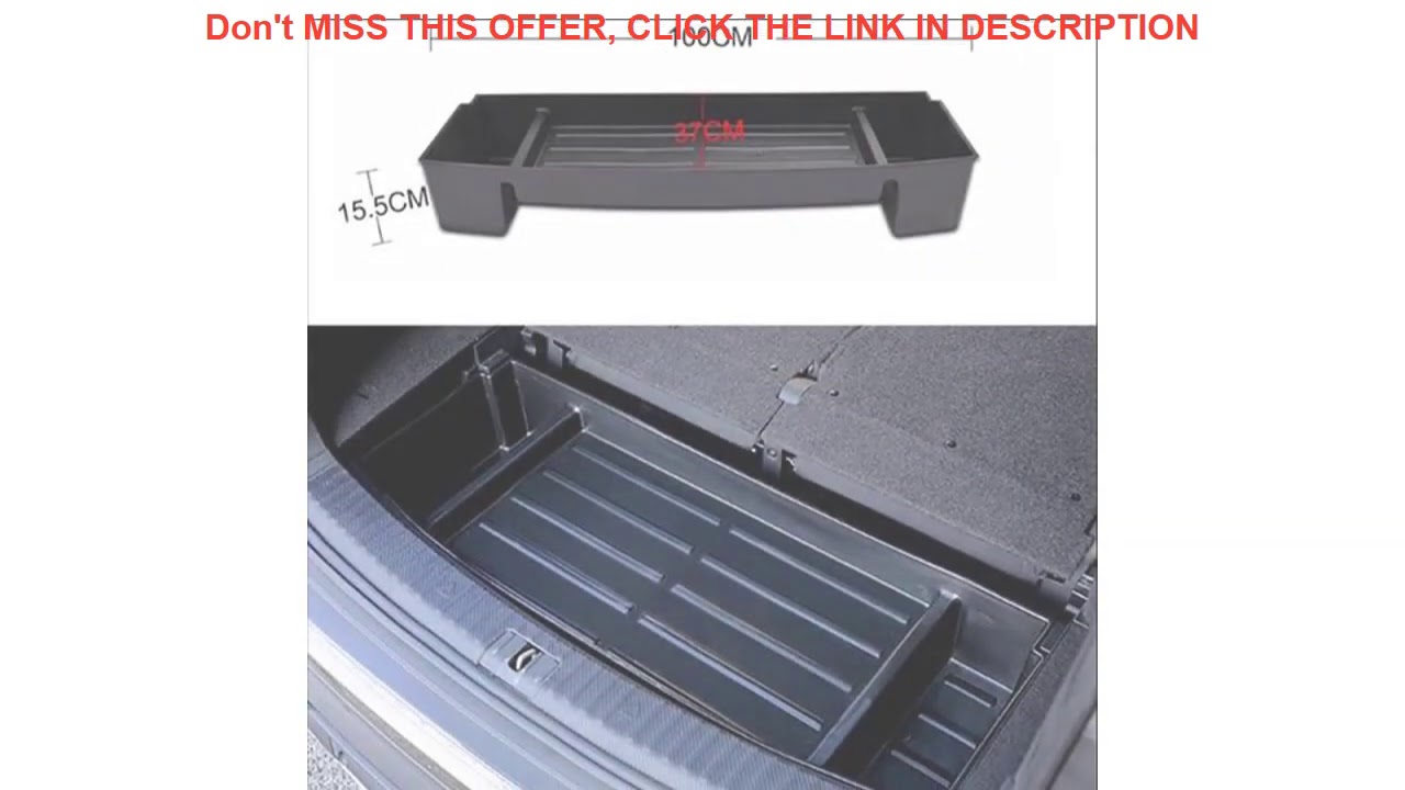 Slide For Skoda Kodiak trunk storage box Kodiak spare wheel storage box ...