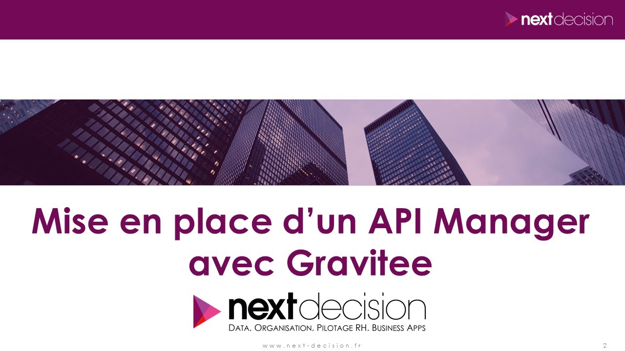 Présentation démo | Mise en place d'un API Manager avec Gravitee - YouTube