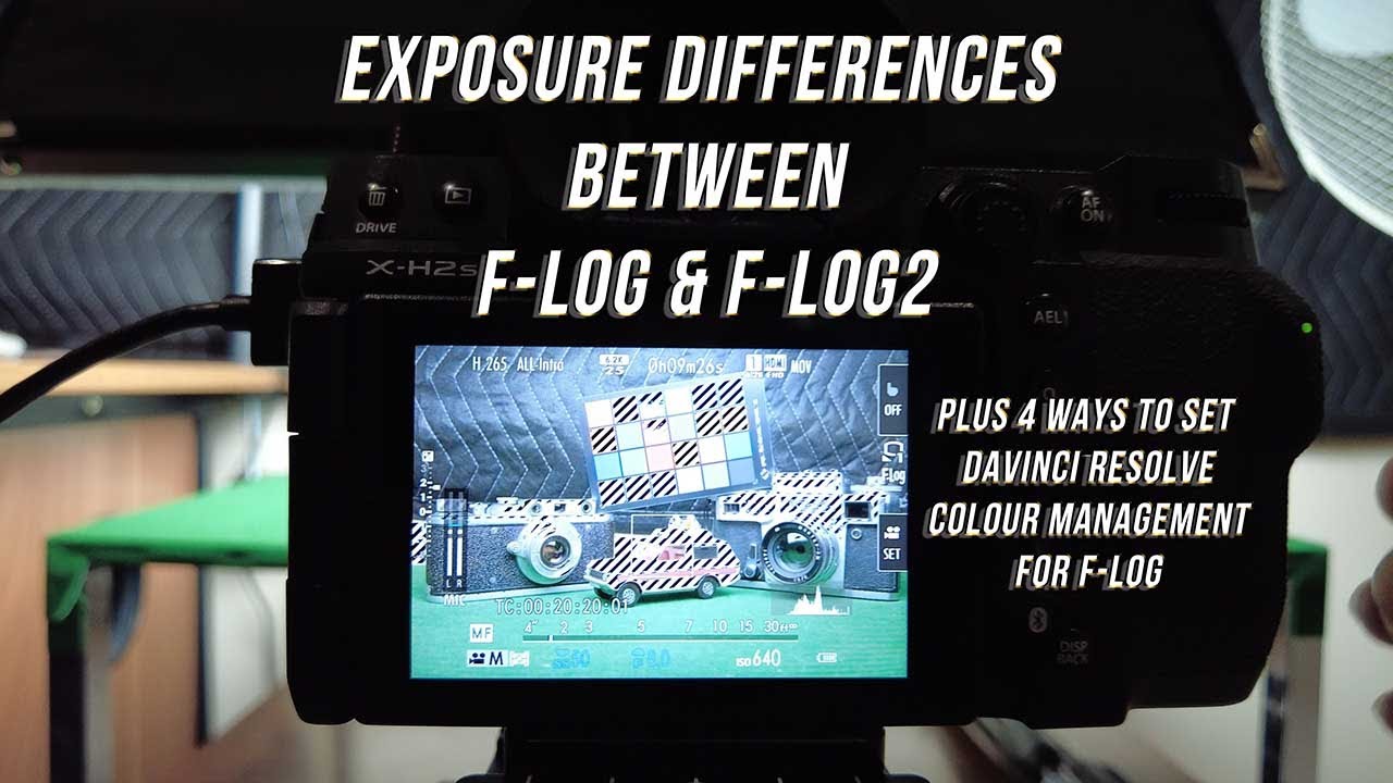 Fuji X H2S F Log Vs F Log2 YouTube