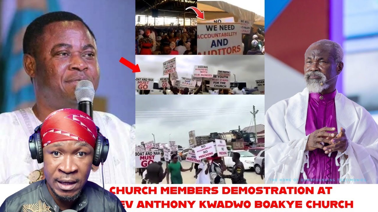 Ei-Church Members Demonstrated at Rev Anthony Kwadwo Boakye Church ...