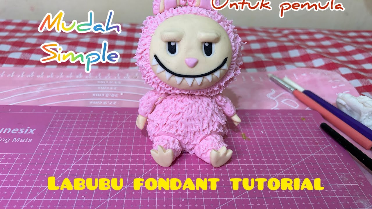 Labubu fondant tutorial - YouTube