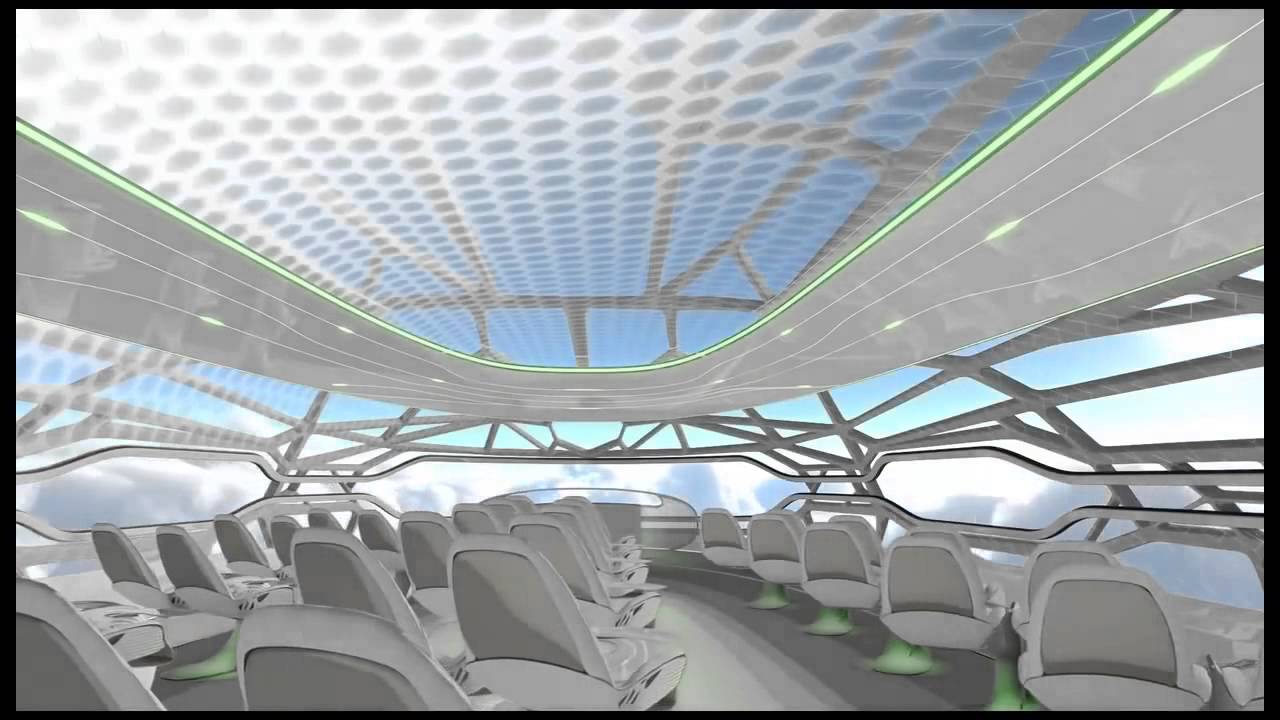 The Future by Airbus Concept plane cabin - YouTube