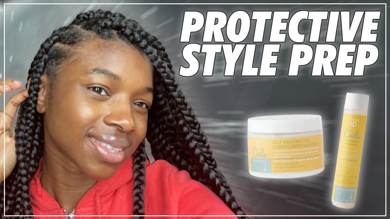 Protective Styling Prep (Natural Hair) - YouTube