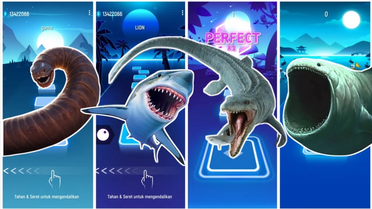 🦈 giants erosion worms vs megalodon vs mosasaurus vs the bloop #370 ...