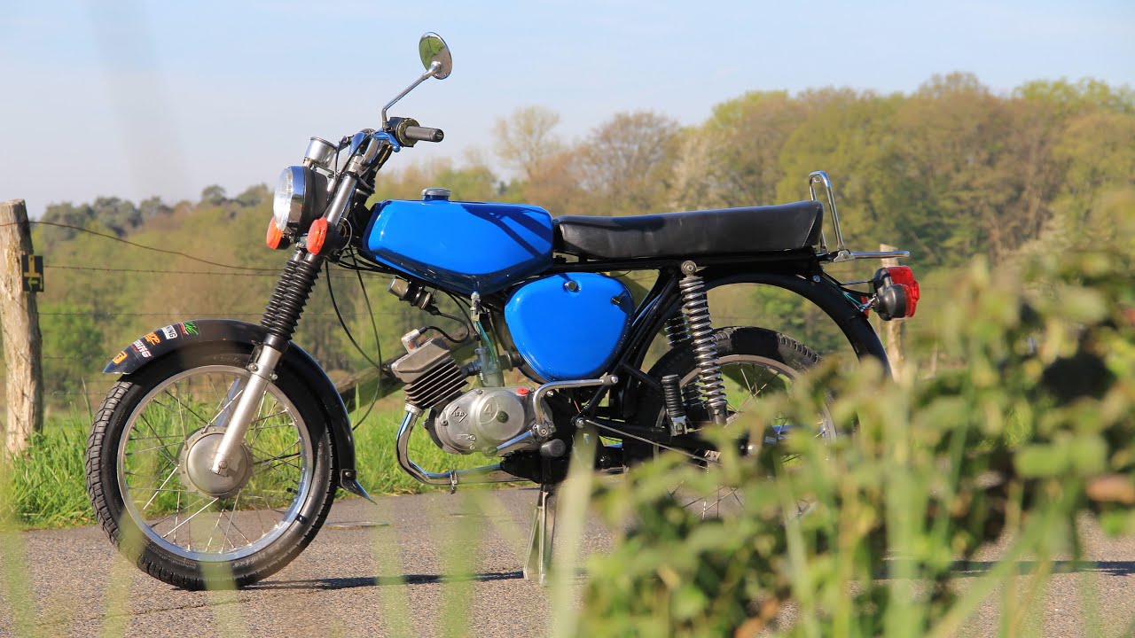 Simson S51 B 4 Gang Elektronik zu verkaufen Testfahrt - YouTube