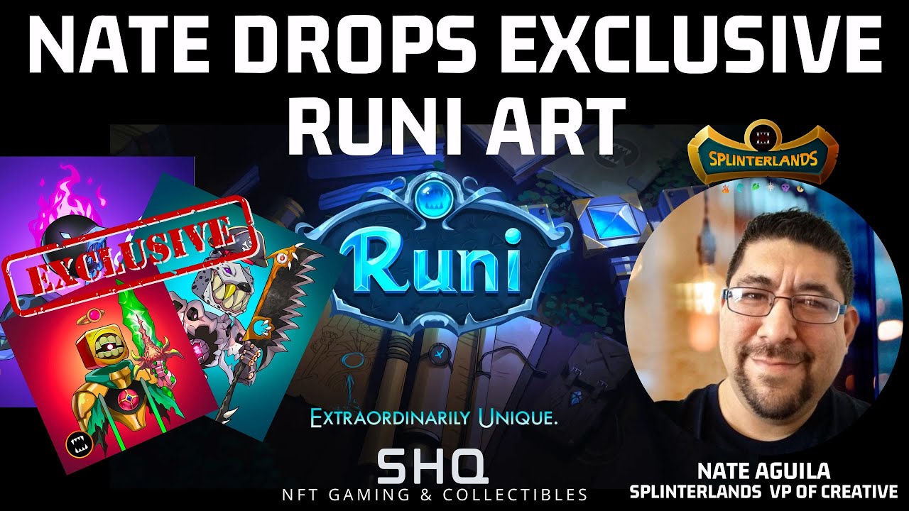 Nate Drops Exclusive Runi Art | Splinterlands - YouTube