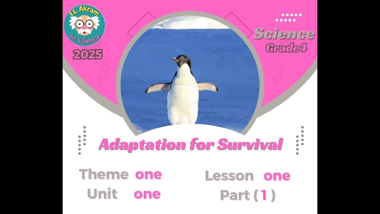 Adaptation for survival / unit 1/ concept 1 / lesson1 / Part 1 ...