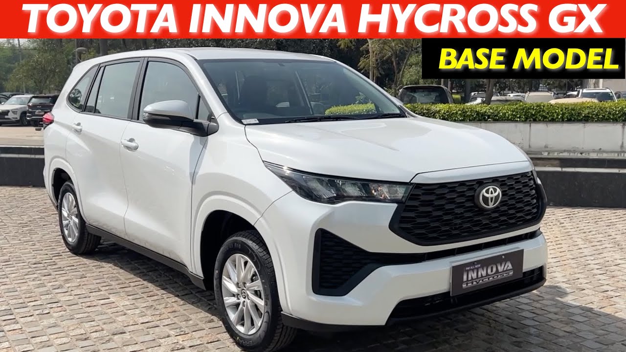 Innova Hycross Base Model 2023 - Best Variant to Buy | Innova Hycross ...