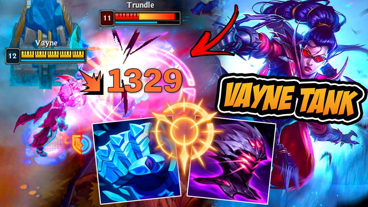 VAYNE TANK TOP QUEBRA O JOGO! INDESTRUTÍVEL E IMORAL - YouTube