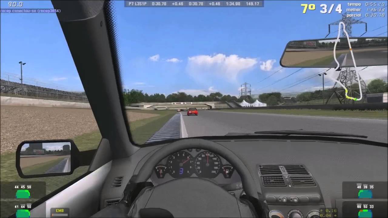 Live for Speed (LFS) - GamePlay Demo online + Logitech G27 - YouTube