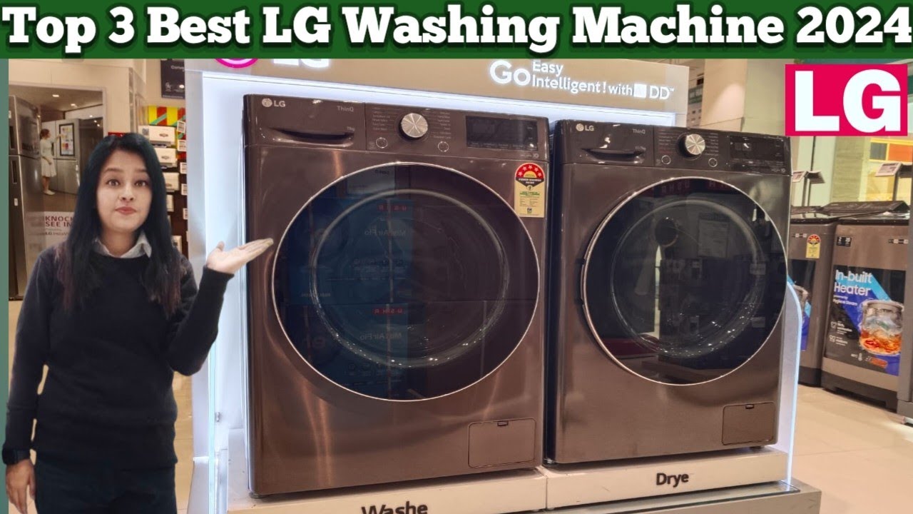 Top 3 LG Washing Machine in india 2024 //Front Load Washing Machine ...
