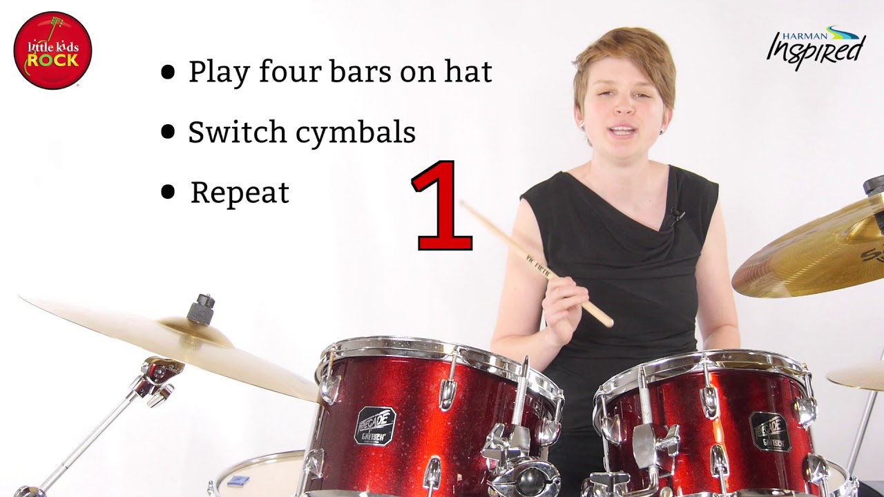 How to Distinguish Song Section by Switching Cymbals: Drums Fills ...