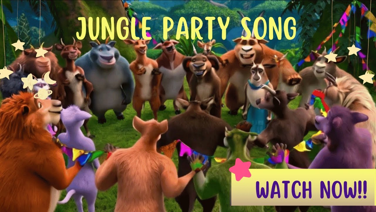 Moving To The Beat | Kids Song | Super Happy Song| Animal Adventure ...