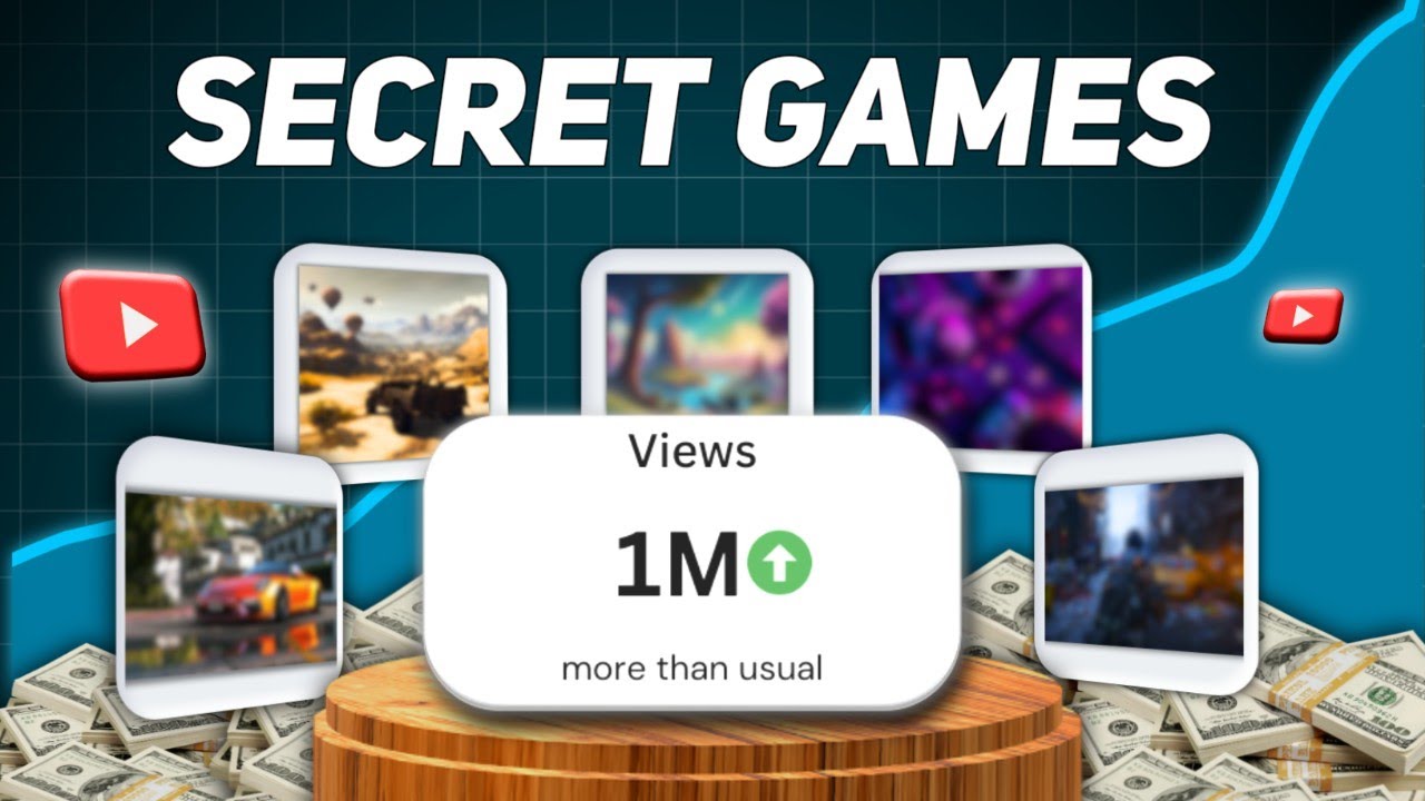 Best mobile Games to Grow your channel Fast 🚀 - YouTube