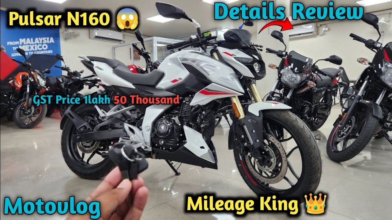 New Bajaj Pulsar N160 Digital Meter 💥 Pulsar N250 vs N160 Ride ...
