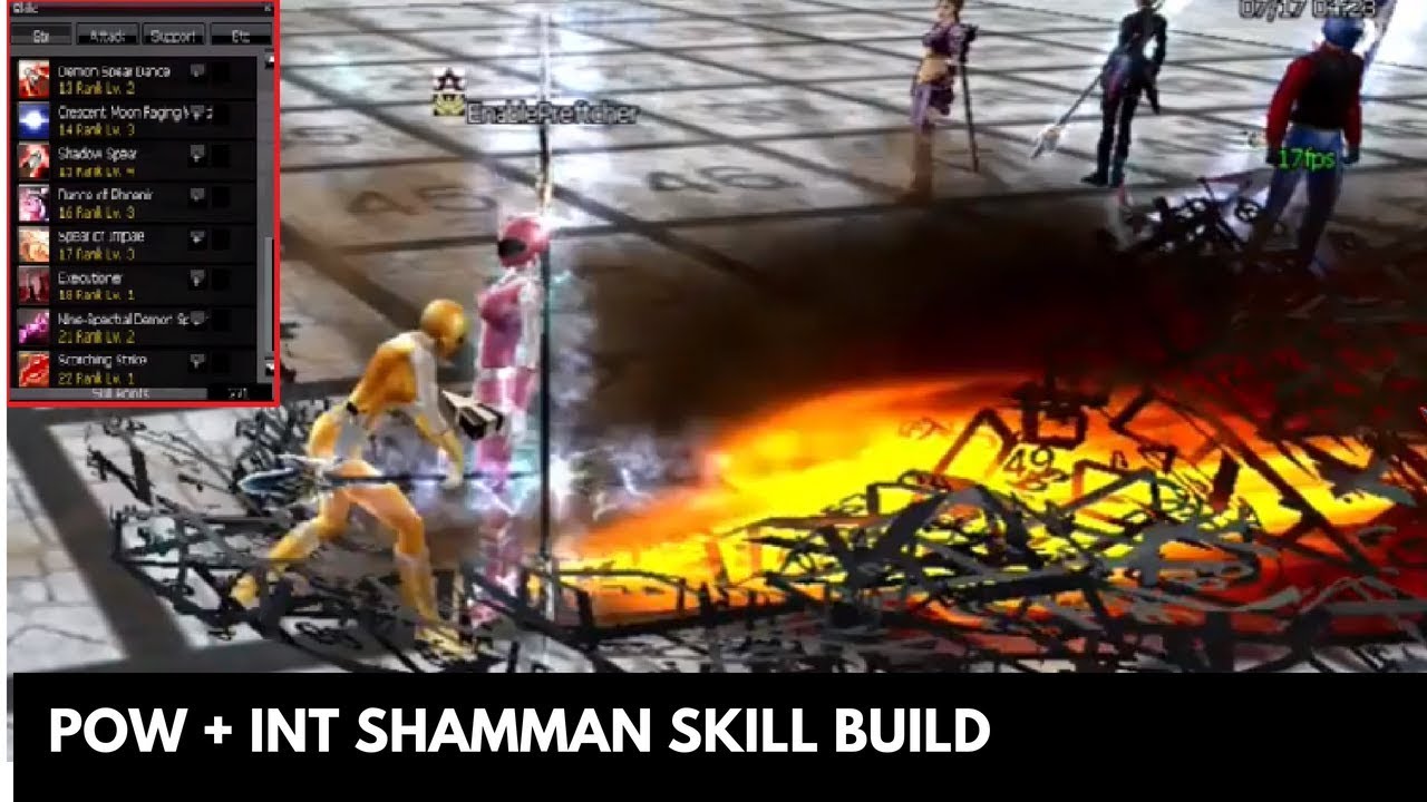 🎮POW + INT Shaman Skill Build || Ornaj RAN - YouTube