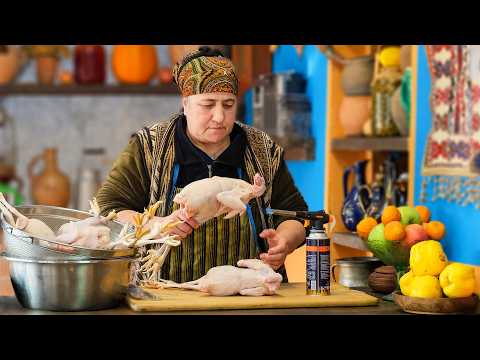 Peaceful Rural Simple Village Life - Grandma Cooking Traditional Recipes