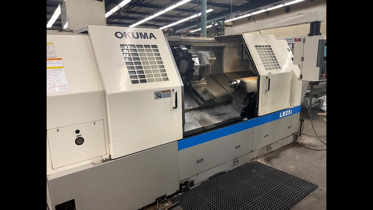 BARGO PRECISION CNC MACHINE SHOP AUCTION LOT 210A - OKUMA CNC LATHE ...