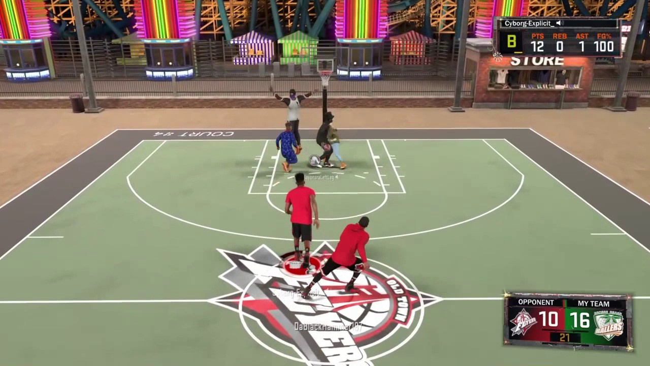 NBA 2k17 - Athletic Finisher Highlights - Flashy Dunks #2 - YouTube