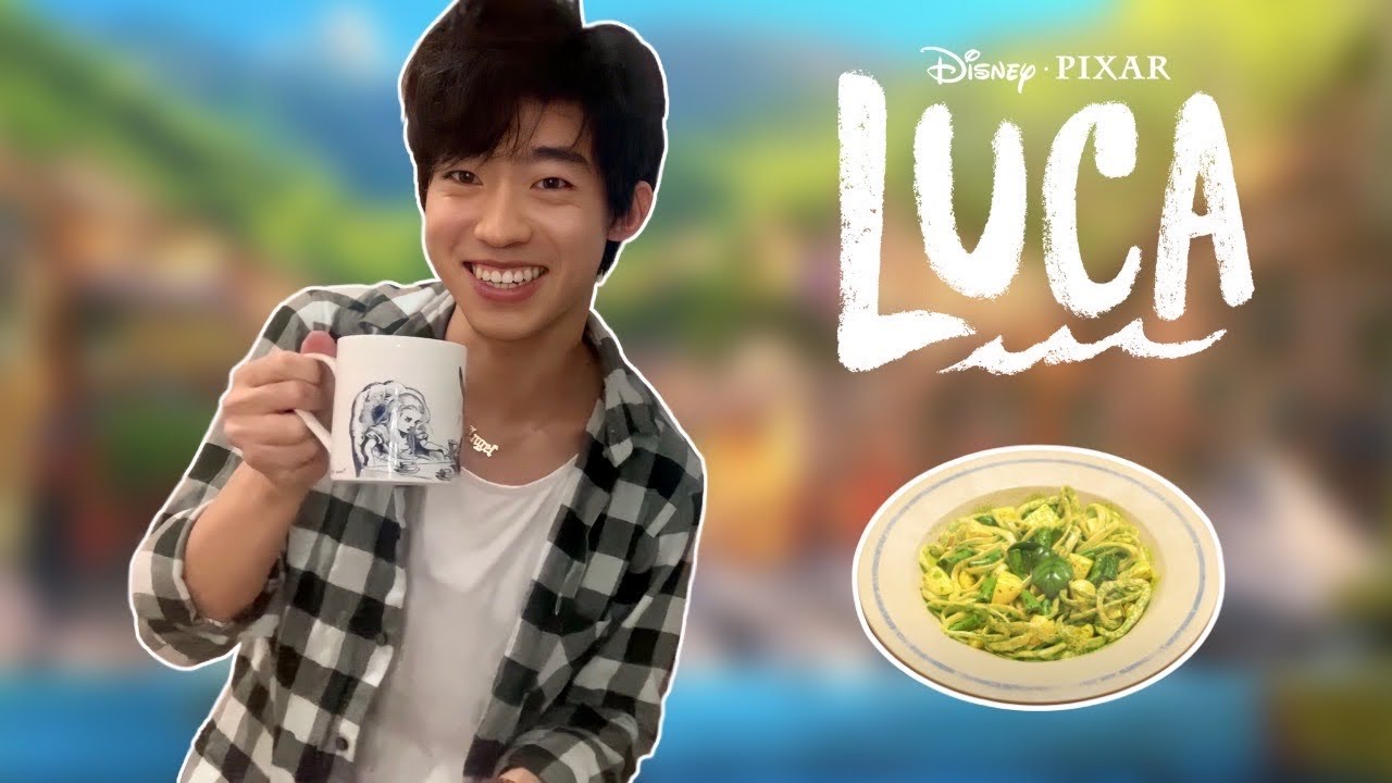 I Only Ate Food from Pixar's Luca for 24 Hours - YouTube