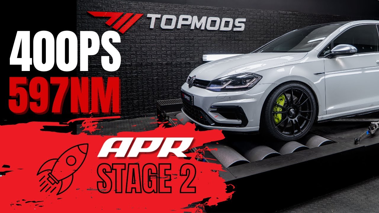 VW Golf 7.5R - APR Stage 2 - YouTube