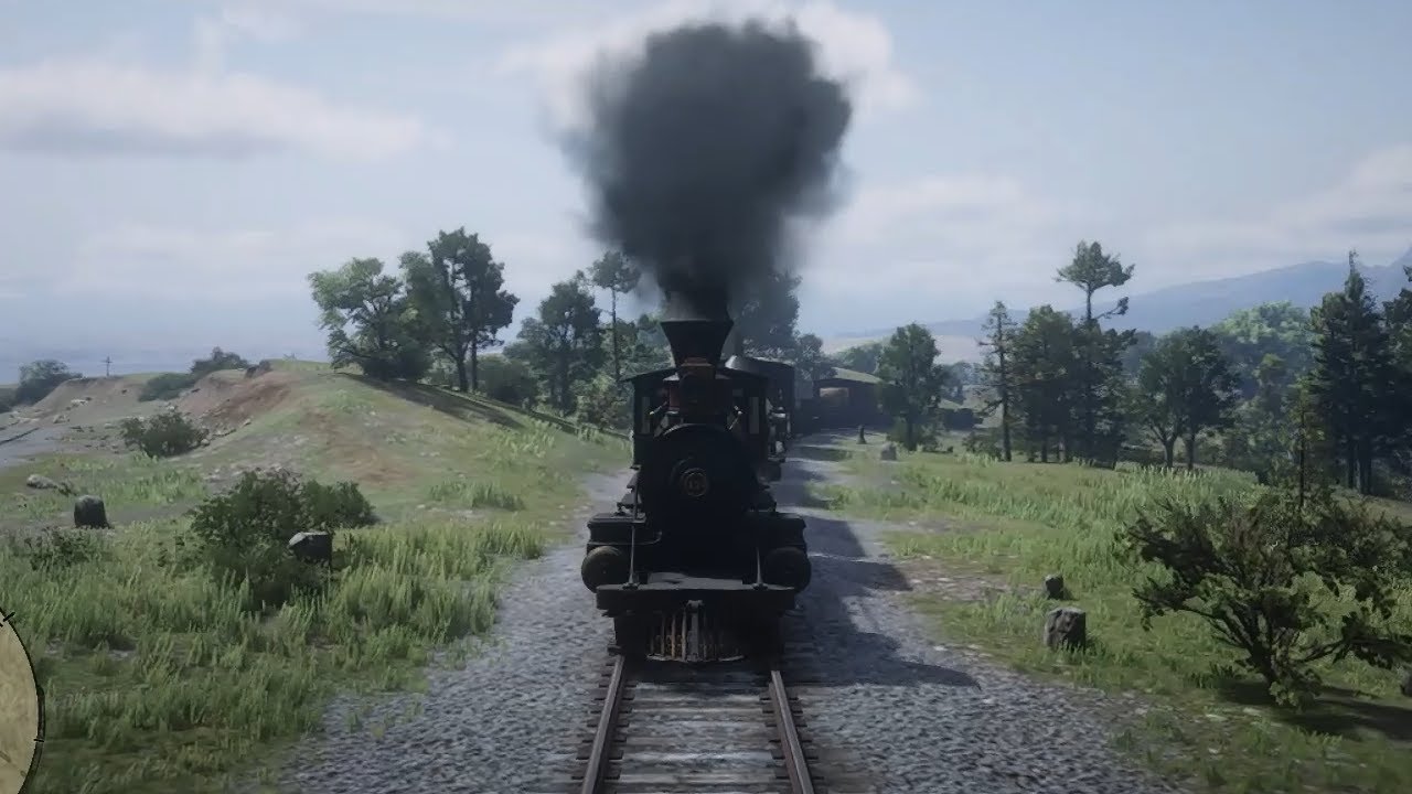 Red Dead Redemption 2'de Tren Sürmek - YouTube
