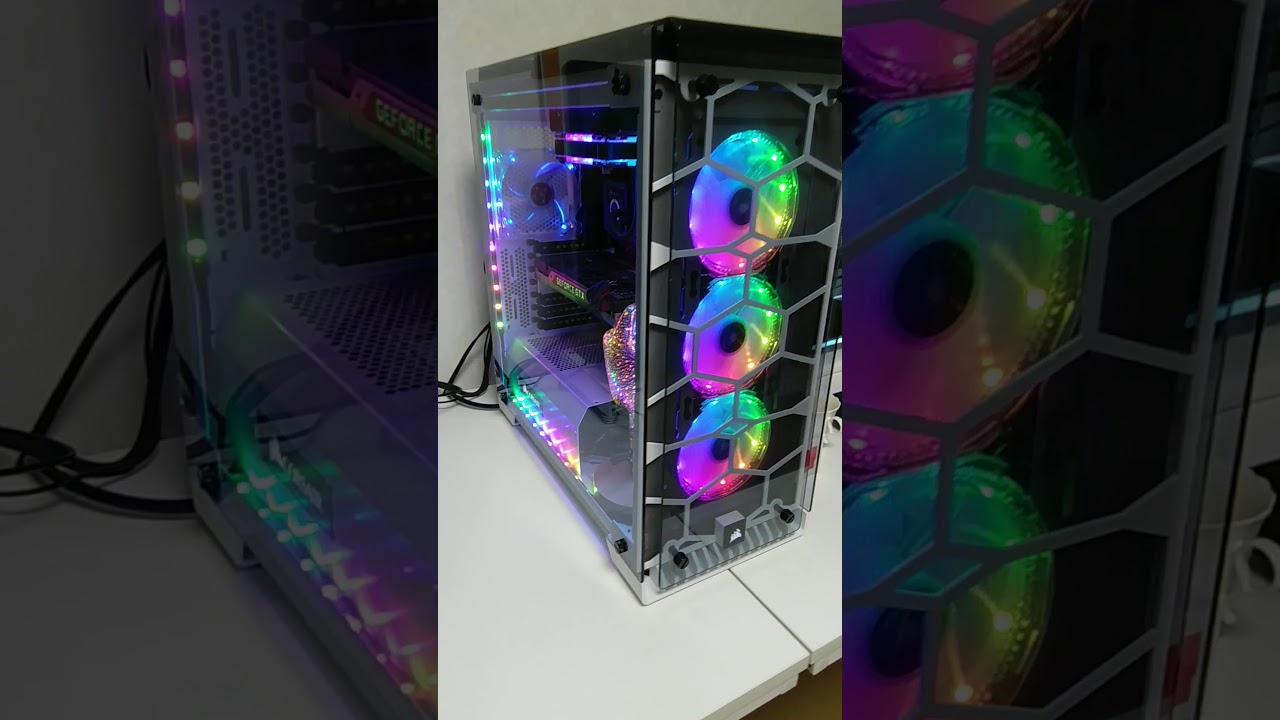 Corsair 570X + HD120 + Lighting node PRO - YouTube