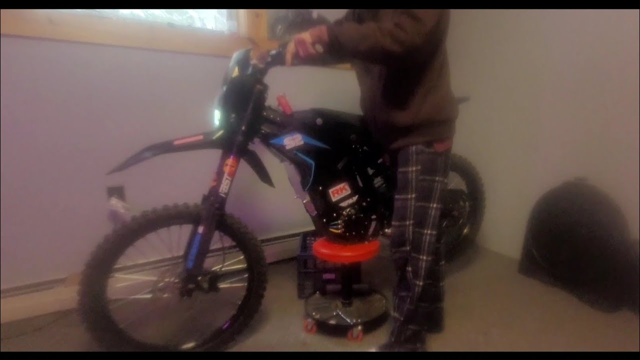 Razor Stage2 M1: 52T sprocket installed with longer chain - YouTube