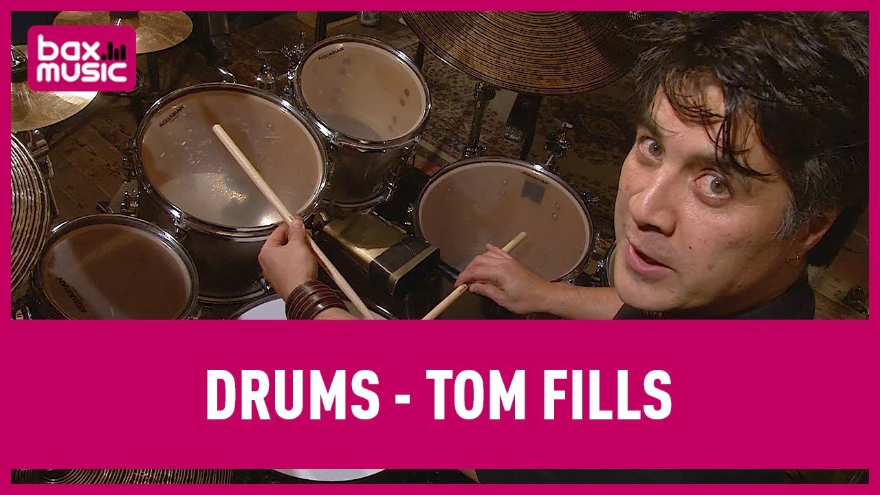 Drumtechniek Les 10, Tom Fills | Bax Music - YouTube