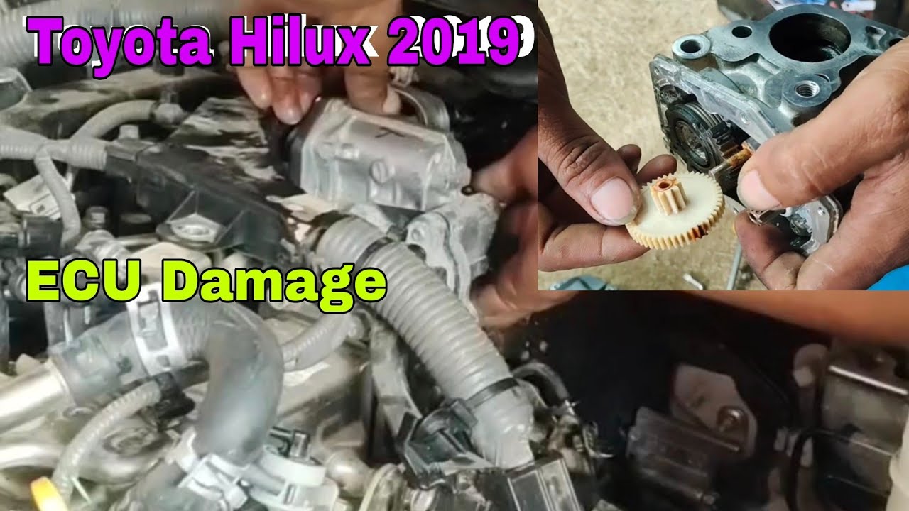 Toyota Hilux 2019 Damage ECU - YouTube