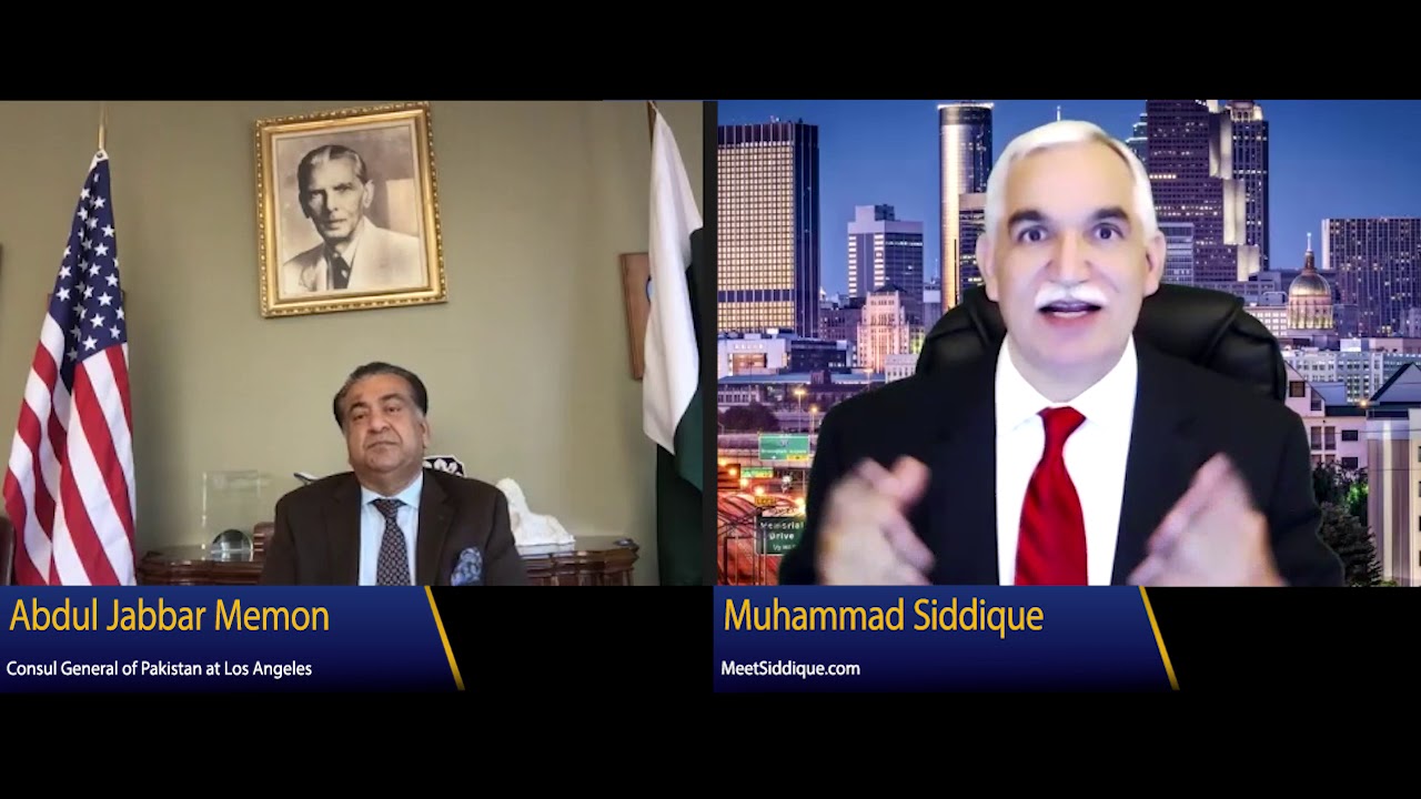 Conversation with Consul General of Pakistan Los Angeles, Abdul Jabbar ...