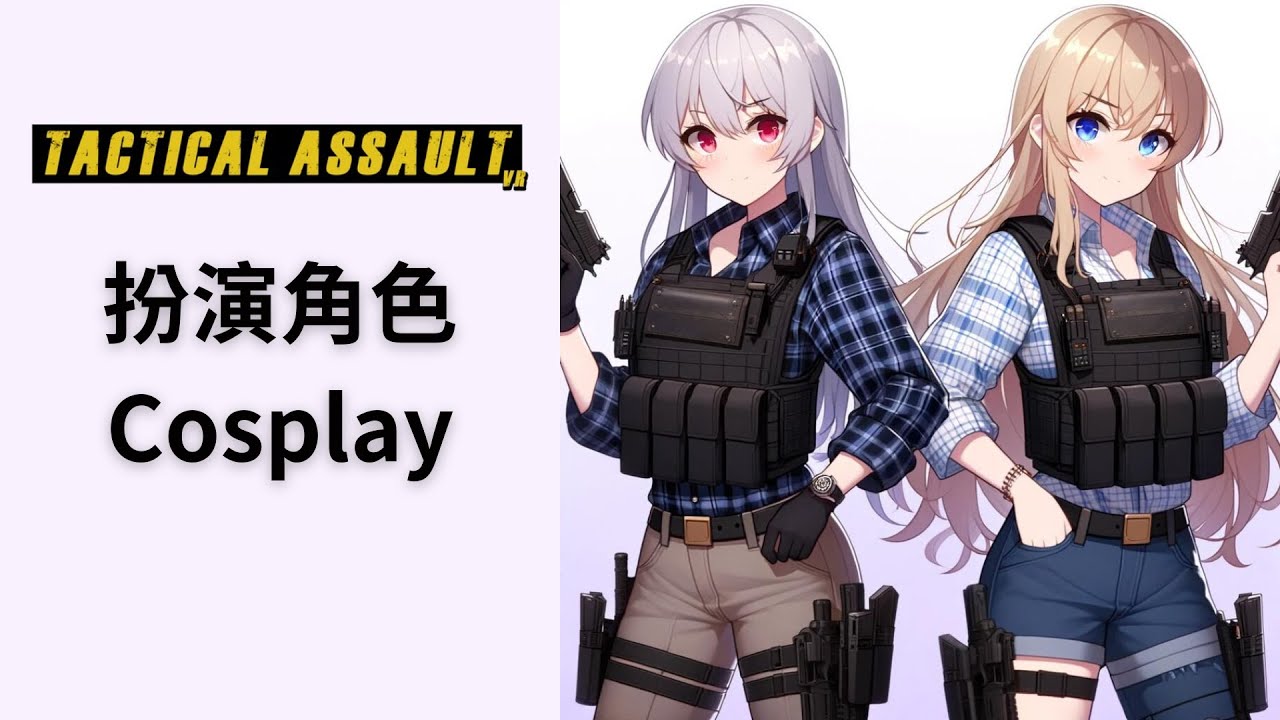 Cosplay!!! 角色扮演！ Tactical Assault VR Void - YouTube