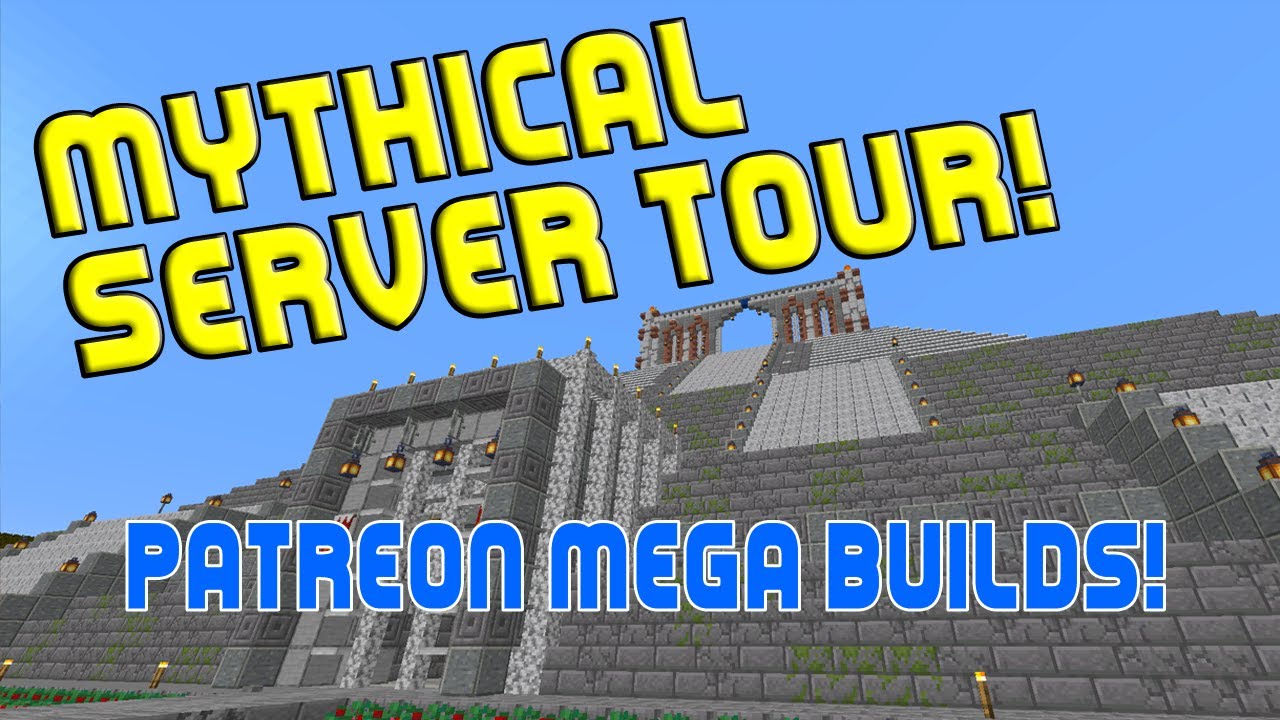 Minecraft Amazing Survival Builds | Mythical Server Tour - YouTube