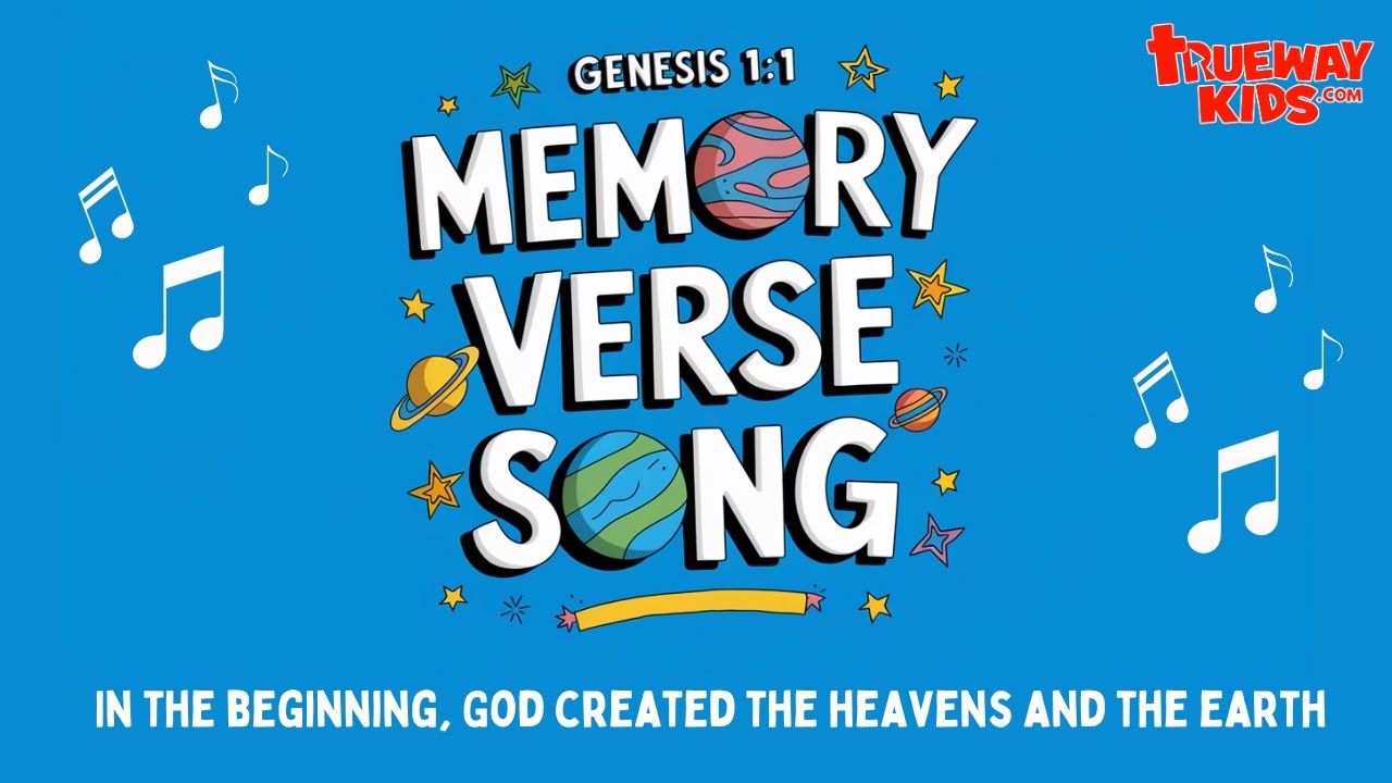 Genesis 1:1 Bible Song for Kids | Learn "In the Beginning" Verse - YouTube