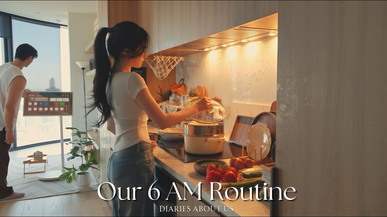 Getting Up at 6 AM as a Couple | Healthy Habits, Picnic Fun ...