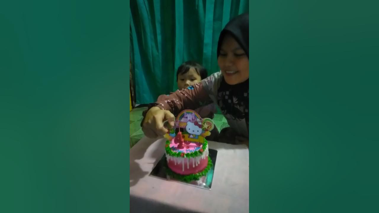 ulang tahun Dede Husnul mufida ke 4 th - YouTube