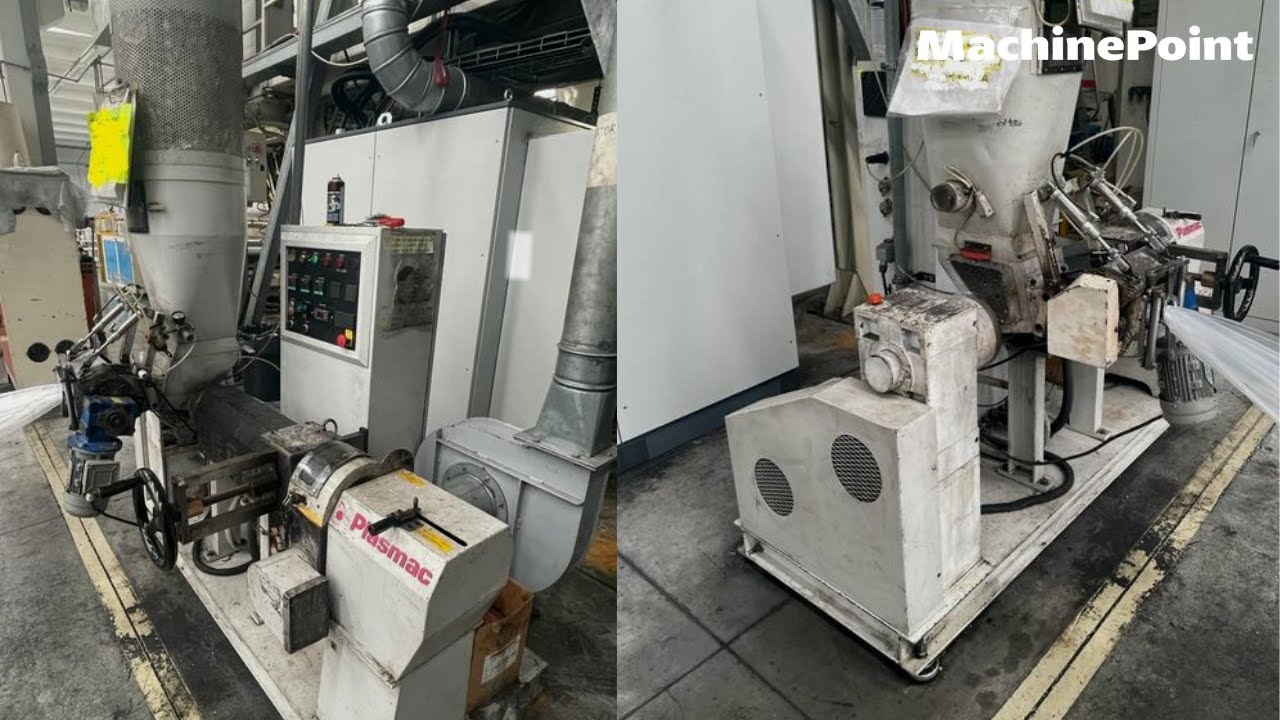 PLASMAC Alpha 60 Single screw repelletizing line | PLASMAC Machines ...