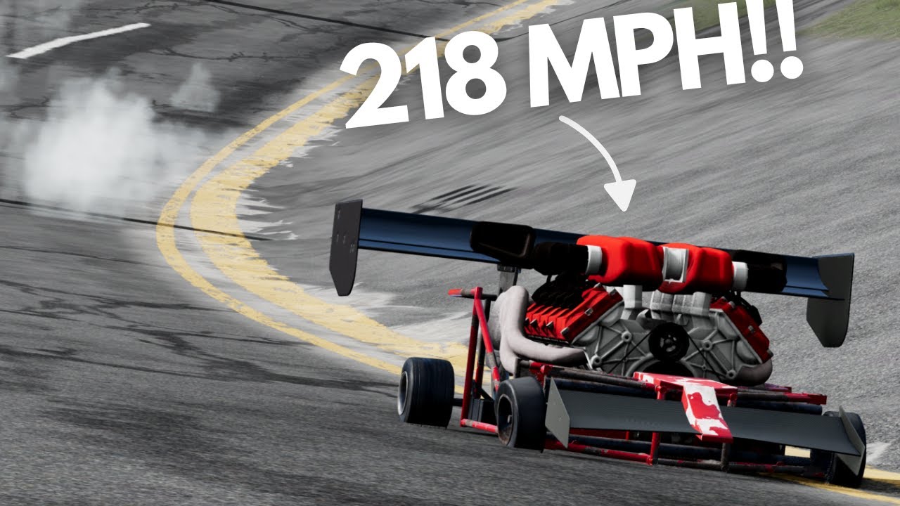 Unleash Your Inner Speed Demon with this V10 Go-Kart - YouTube