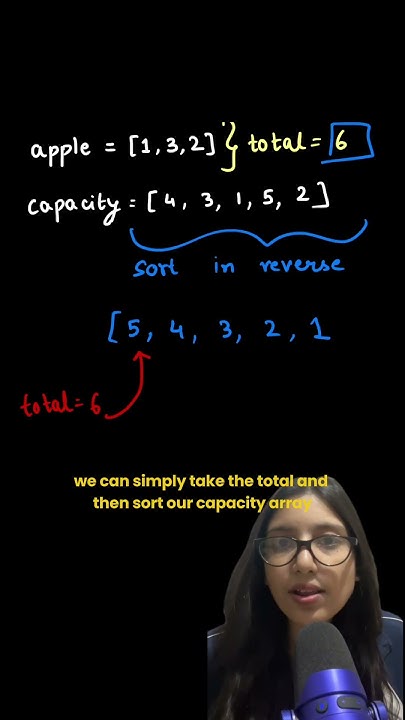 Leetcode 3074. Apple Redistribution into Boxes - YouTube