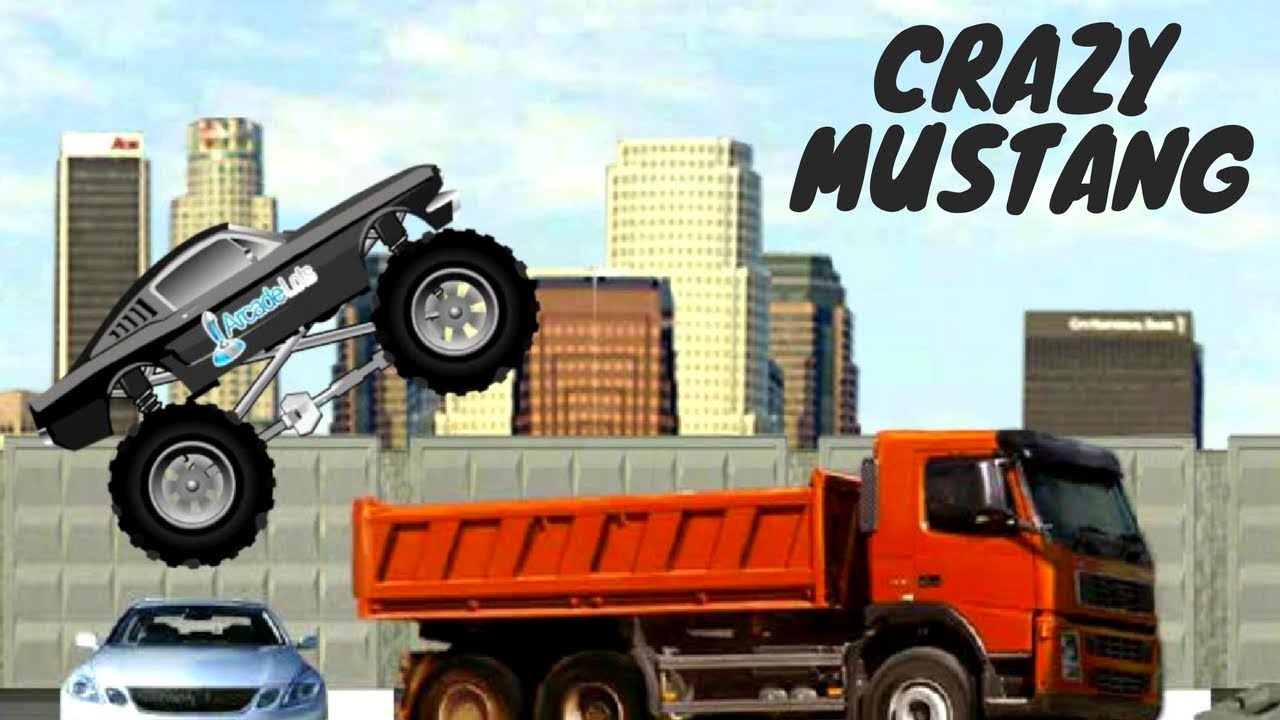 Crazy Mustang lvl 1-10 | Videos Games for Kids | Monster Truck ...
