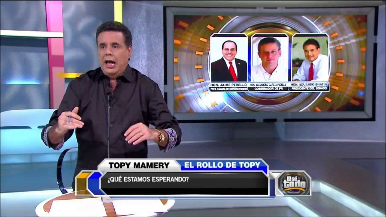 TOPY MAMERY: GOBERNADOR QUE ESTAMOS ESPERANDO? - YouTube
