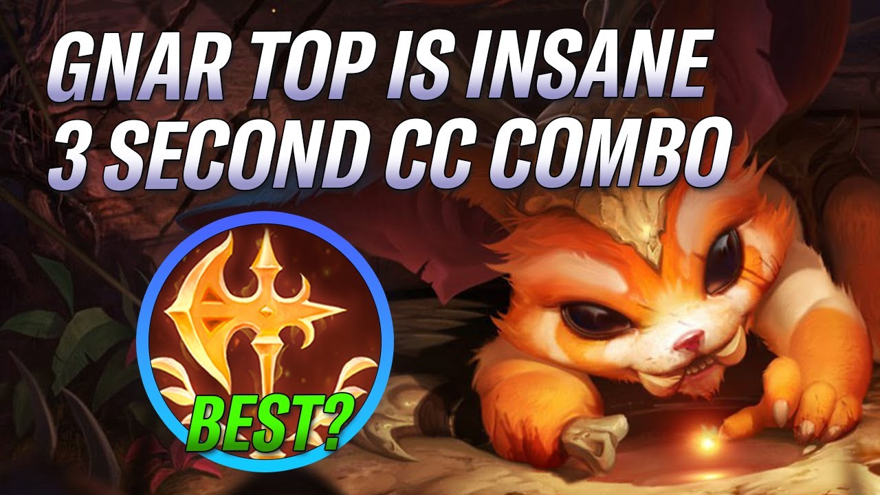 GNAR IS A TEAMFIGHT MONSTER! 3 SECOND CC COMBO! Gnar Wild Rift Gameplay ...