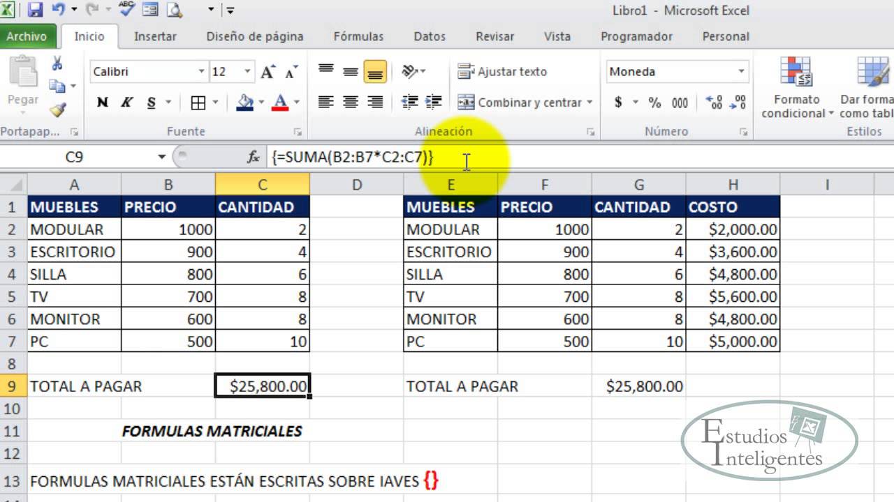 Matriciales. - YouTube