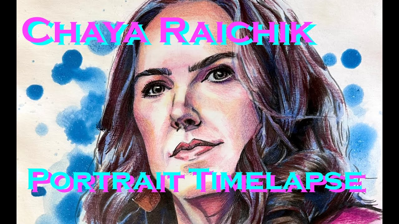 Chaya Raichik Portrait Timelapse - YouTube
