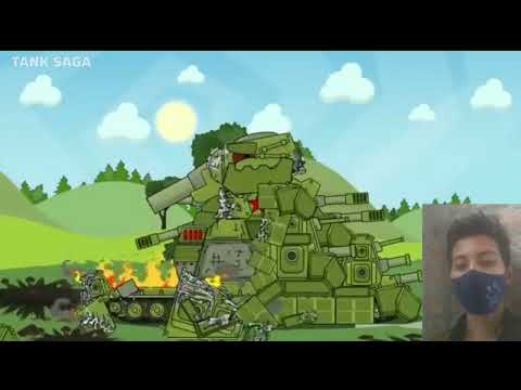 Kv 44 status tank cartoon home animation - YouTube